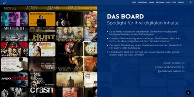 Mediaboard - Styling-Optionen erstellen Top Visuals in nur wenigen Klicks